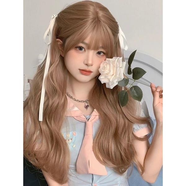 [ セット内容 ]フルウイッグ/ヘアネット【※こちらの商品は、個人差等ございますので、商品ご到着後、お客様ご自身より手くしやカット等多少の調節が必要な場合もございます。】「記載のないアクセサリー　小物等は付属しません」[ カラー ]ゴールド...