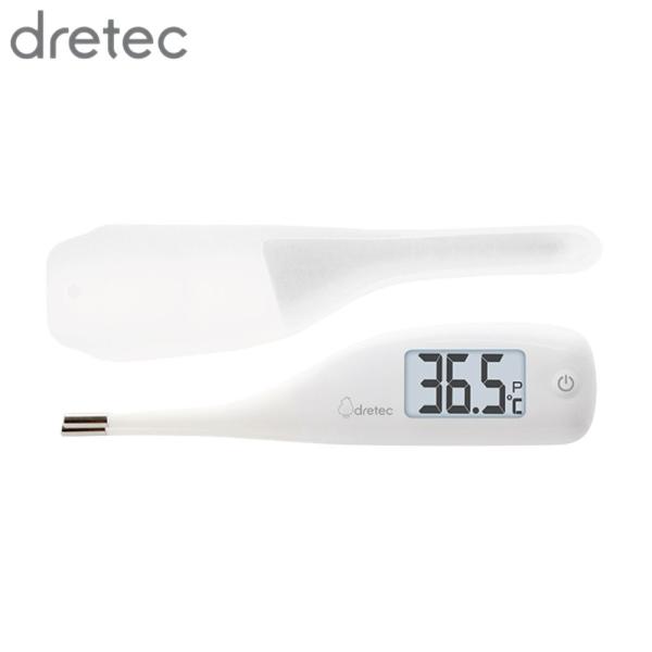 ▼特徴・検温部が曲がるから赤ちゃんにも安心の体温計・約15秒で検温できる予測式(わき下)・衛生的に使える抗菌仕様・聞き取りやすい大音量▼商品詳細品番：TO-204WT商品名：dretec やわらかタッチ体温計 予測式・脇式 ホワイト TO-...