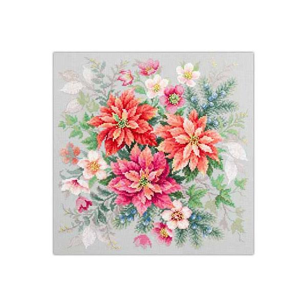 Magic Needle のクロスステッチ刺繍キットです。刺繍布は Zweigart 、刺繍糸はGammaを使用しています。■ステッチ部分のサイズ：30 × 30 センチ■キット内容・刺繍糸（Gamma）・刺繍布：無地（Zweigart）　...