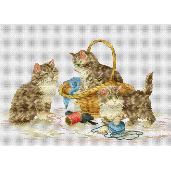 OLanTA（ウクライナ） のクロスステッチ刺繍キットです。■サイズ：29 x 21 cm■キット内容・刺繍糸（PERI）・刺繍布（Zweigart）　アイーダ(無地)、16カウント（1センチに6.3目）・針・図案、英文の説明書（簡単な日本...