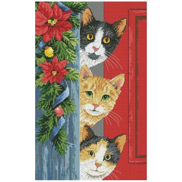 OLanTA（ウクライナ） のクロスステッチ刺繍キットです。■サイズ：21 x 33 cm■キット内容・刺繍糸（PERI）・刺繍布（Zweigart）　アイーダ(無地)、16カウント（1センチに6.3目）・針・図案、英文の説明書（簡単な日本...