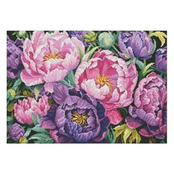 OLanTA（ウクライナ） のクロスステッチ刺繍キットです。■サイズ：37 x 26 cm■キット内容・刺繍糸（PERI）・刺繍布（Zweigart）　アイーダ(無地)、16カウント（1センチに6.3目）・針・図案、英文の説明書（簡単な日本...