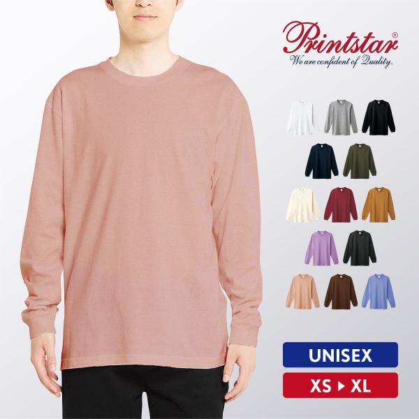 品番：00110-CLL品名：5.6オンス ヘビーウェイトLS-Tシャツ（+リブ）ブランド：Printstar プリントスター●素材190g/m2(5.6oz) 17/- 天竺綿100%※杢グレー：綿80% ポリエステル20%※ホワイトのみ...