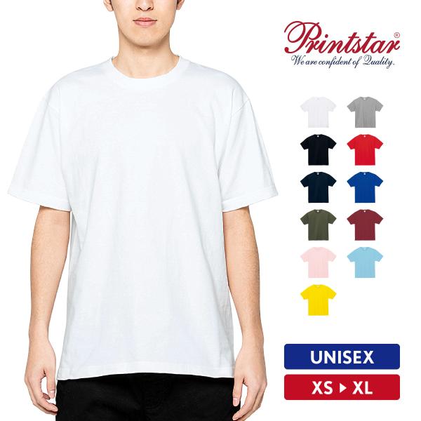 品番：00148-HVT品名：7.4オンス スーパーヘビーTシャツブランド：Printstar プリントスター●素材250g/m2(7.4oz) 14/- 天竺綿100%※杢グレー：綿80% ポリエステル20%※ホワイトのみ錦糸縫製●サイズ...