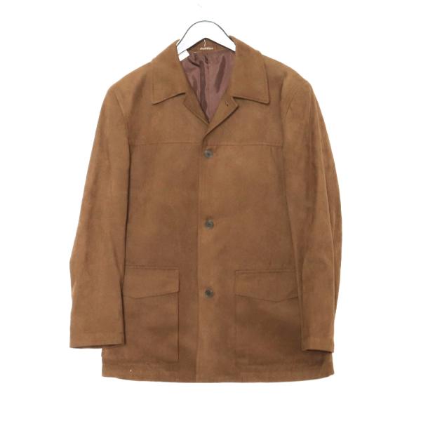 【ブランド名】HENRI-LUC-CHAPUIS (アンリリュシャピュイ)【商品名】コーデュロイジャケット【カラー】ブラウン【付属品・素材】画像参照【サイズ】LL【寸法】肩幅48cm　身幅62cm　着丈77cm　袖丈63cm【ランク】B【状...