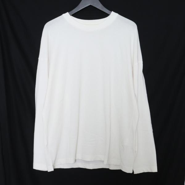 【ブランド名】ARCHITECT 4 ARCHIVE（エーフォーエー）【商品名】40s強撚糸ラウンド L/S ロングスリーブ【カラー】ホワイト【付属品・素材】画像参照【サイズ】F【寸法】肩幅64cm　身幅57cm　着丈66cm　袖丈50cm...