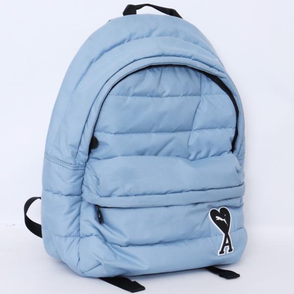 【ブランド名】PUMA × AMI (プーマ アミ)【商品名】バックパック / リュック バッグ カバン backpack【型番】079248-01【カラー】ブルー【付属品・素材】画像参照【サイズ】F【寸法】高さ42cm　横幅33cm　マチ...