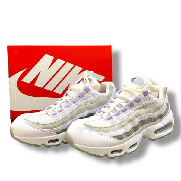 【ブランド名】NIKE (ナイキ)【商品名】W AIR MAX 95 WHITE Hydrangeas IB6396-100 / ウィメンズ エアマックス95 ハイドランジア【型番】IB6396-100【カラー】ホワイト【付属品・素材】画像...