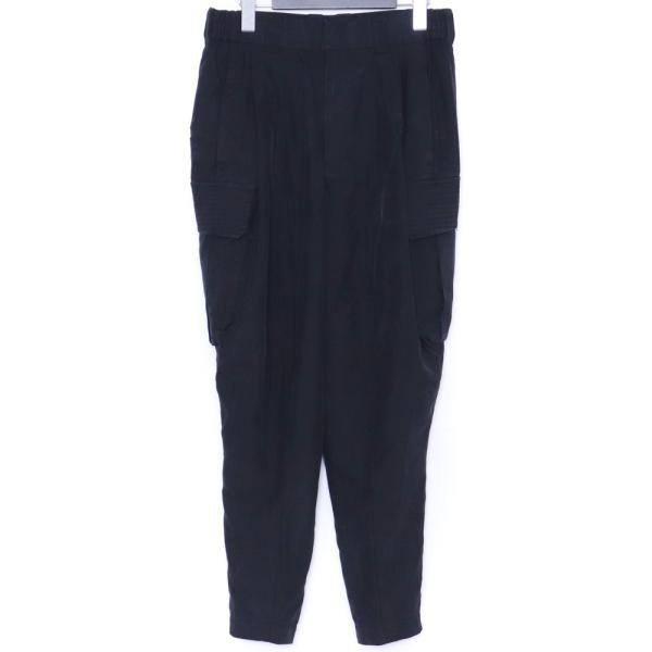 【ブランド名】DEVOA (デヴォア)【商品名】Cropped Pants High Density Silk / クロップドカーゴパンツ シルク【型番】PTF-ECT【カラー】ブラック【付属品・素材】画像参照【サイズ】1【寸法】ウエスト7...