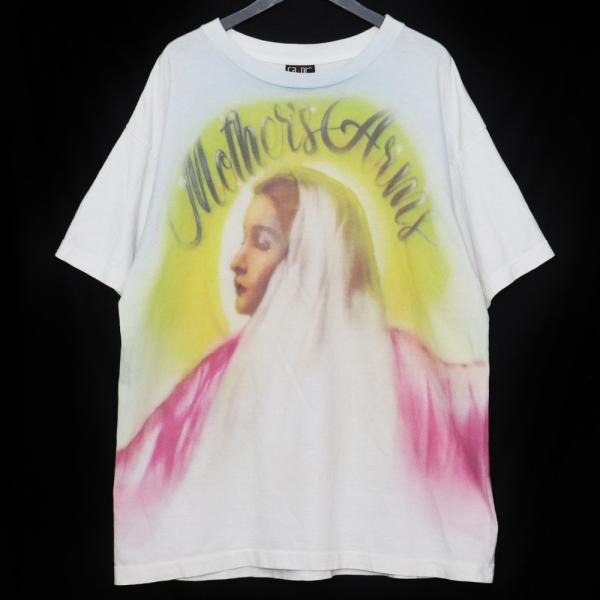 【ブランド名】SAINT MICHAEL (セントマイケル)【商品名】SS TEE _hug_WHITE【カラー】ホワイト【付属品・素材】画像参照【サイズ】L【寸法】肩幅60cm　身幅60cm　着丈75cm　袖丈21cm【ランク】BC【状態...