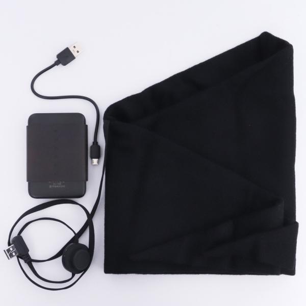 【ブランド名】DEVOA (デヴォア)【商品名】Pure Cashmere Electrically Heated Scarf / カシミア電気ヒートスカーフ マフラー【型番】AC-SCHS【カラー】ブラック【付属品・素材】画像参照【サイズ...