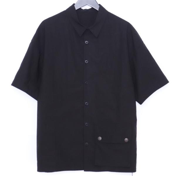 【ブランド名】DEVOA (デヴォア)【商品名】Half Sleeve Shirt High density cotton / 半袖シャツ コットン【型番】SHC-DTMH【カラー】ブラック【付属品・素材】画像参照【サイズ】1【寸法】肩幅5...