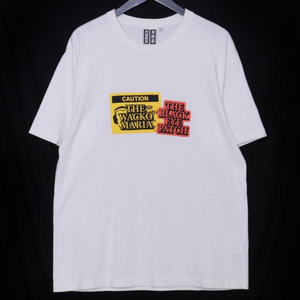 【ブランド名】WACKO MARIA × THE BLACK EYE PATCH (ワコマリア ブラックアイパッチ)【商品名】CREW NECK T-SHIRT TYPE-2 / コラボTシャツ 半袖カットソー【型番】BEP-WM-TEE0...