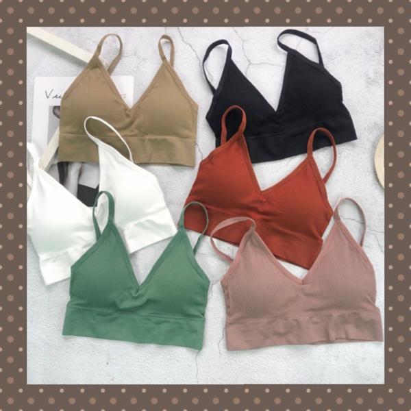 【商品詳細】☆サイズ☆Ｍ・約68〜77cmバスト目安・A70・B70・A75・B75Ｌ・約78〜87cmバスト目安・A80・B80・A85・B85☆カラー☆全５色☆ホワイトブラックカーキピンクブラウンダークオレンジ☆素材☆コットン・ポリエス...