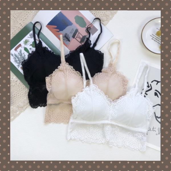 【商品詳細】☆サイズ☆Ｍ・約68〜77cmバスト目安・A70・B70・A75・B75☆カラー☆全３色☆ホワイトブラックピンクベージュ【ご案内】セクシー且つ、使い勝手抜群◎カップ入りレースブラトップ☆リラックスウェア、ヨガやダンスなどのスポー...