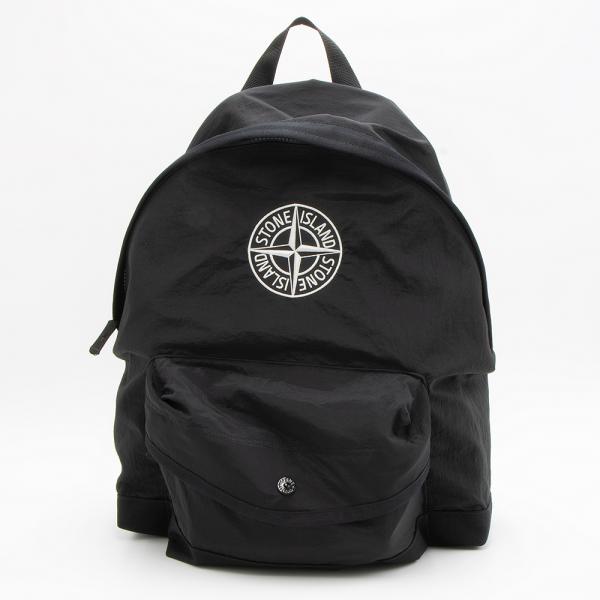 ストーンアイランド ジュニア STONE ISLAND JUNIOR バックパック リュック 9200002 S0064 V0029 BLACK [2025SS]
