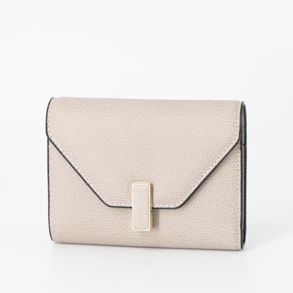 ヴァレクストラ VALEXTRA イジィデ 3つ折り財布(小銭入れ付き) ヌード ISIDE TRIFOLD SGES0005028LOCPS99 PD NUDE [2026SS]