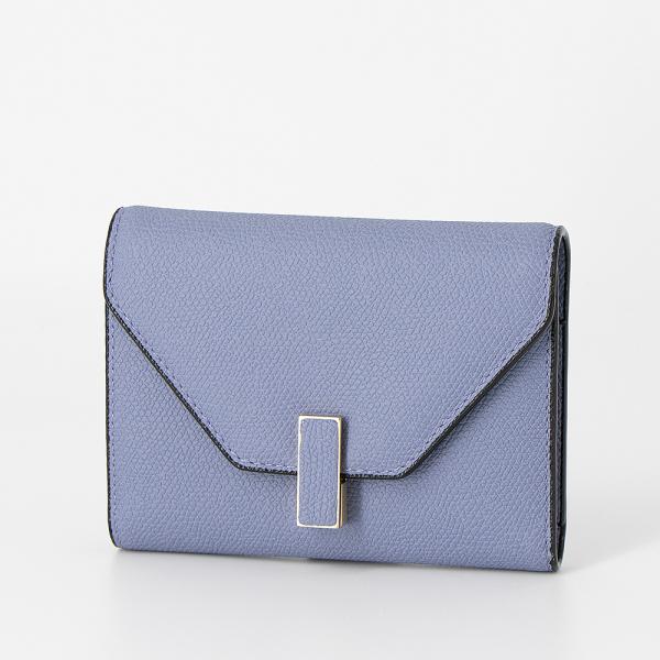 ヴァレクストラ VALEXTRA イジィデ 3つ折り財布(小銭入れ付き) オルテンシア ISIDE TRIFOLD SGES0005028LOCPS99 BRT ORTENSIA [2026SS]