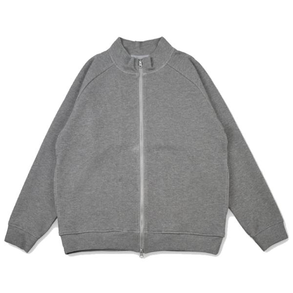 国内ブランド【SALUTE HELM】新作 リブダンボールニット ジップアップスタンドカラーブルゾン素材: COTTON 89%POLYESTER 11%MADE IN JAPAN人気商品再入荷しました！表面はリブ、裏面はフラットな無地のダ...