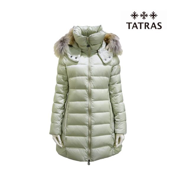 TATRAS タトラス レディース ダウンジャケット ロング ダウンコート SARMA サルマ　　tatras 軽量 ナイロン・TATRAS定番、ナイロン素材ミドル丈ダウンコート・リブでウエストをグッと引き締め、裾口にかけて緩やかに広がりを...