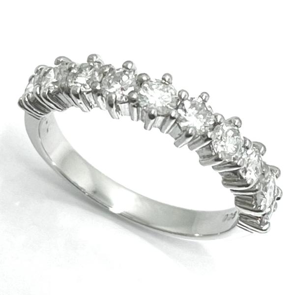 素材/材質 : Pt900石目 : 1.00ct総重量 : 約4.4gリングサイズ : 12号リング幅 : 最大幅 約4.0mm / アーム幅 約2.5mm商品の状態 : 新品仕上げ済み〈ギフト品質〉付属品 : リングケース(無地）ギフトラ...