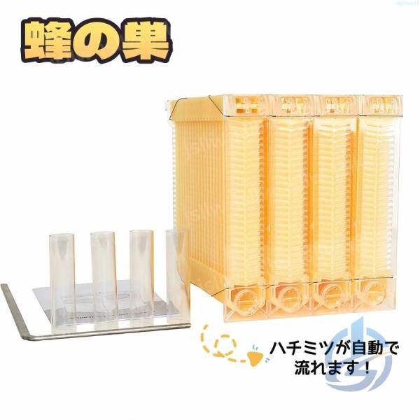 商品説明  多目的蜂の巣箱    屋外の大規模養蜂場から家庭のバルコニーまで、あらゆるスペースで活躍！初心者もプロも簡単操作で、時間と手間を大幅カット?  &amp;amp;#128029; 精密設計    ミツバチの習性にぴったり合う構造...