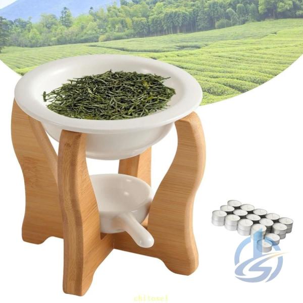 商品説明       　商品詳細  【アロマポットの使い方】お茶葉を香炉の皿の上に置き、それにアロマ用のロウソクで皿を加熱し、茶葉をやさしくかき混ぜて均一に加熱し、お茶葉の香ばしいかおりが出来ます。お茶を作るとき味は美味しくなります。煎茶は...