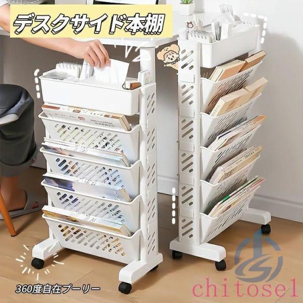 商  　 品　  説　  明       【商品名】       多機能本棚       【仕様】              重量：1.8kg      素材: PP    カラー：ホワイト    サイズ：5段：64.5*39*19cm /...