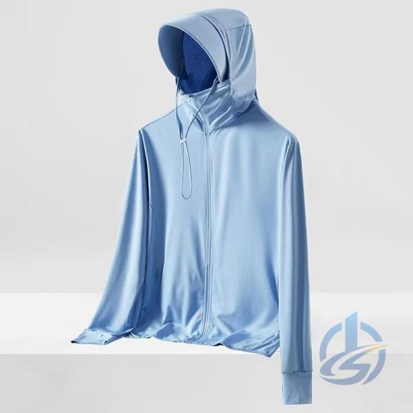 ラッシュガード  UVカット  男の子 女の子 日焼け止め服 接触冷感 紫外線対策 冷房対策フード付き 長袖 日焼け止め ひんやりタッチ 涼しい UPF50+