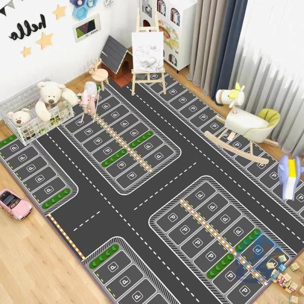 大人気！楽しく遊べるキッズラグ、男の子が大好きなデザイン！お部屋に敷けば、そこはお子様だけの特別空間♪さらに夢中になって遊ぶお子様の横で、パパもママも自由な時間ができ、家事にも専念できること間違いなしですね。****************...