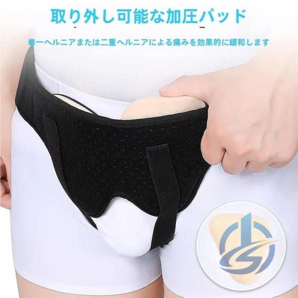 ※サイズ表の実寸法は商品によって1-3cm程度の誤差がある場合がございます。※使用方法：1、腰椎固定ベルトを開き、パッドを取り付けます。2、ズボンを履くようにベルトを着用します。3、パッドが患部に当たるようにし、お好みの強さで圧迫しながら腰...