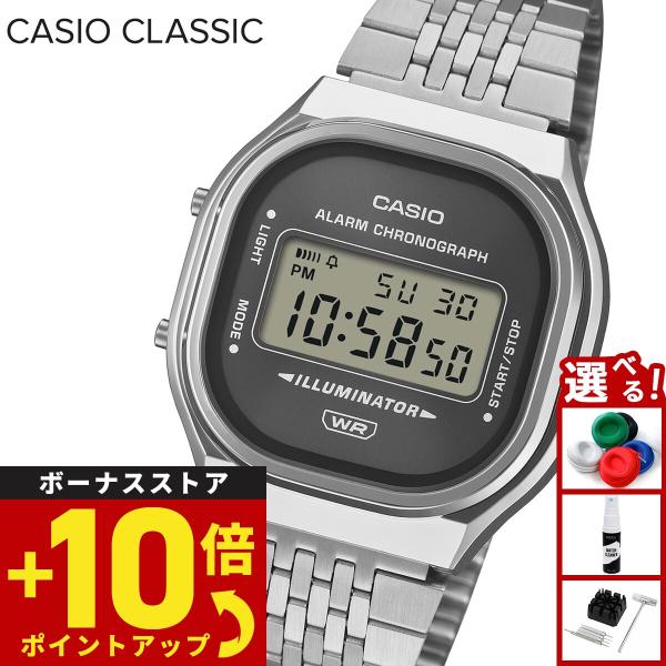 【カシオ クラシック CASIO CLASSIC 限定モデル デジタル 腕時計 A140WE-8AJF ヴィンテージの雰囲気を、いまのスタイルで楽しめるA140。レトロモダンなケースシェイプにデジタル液晶をすっきりと組み合わせたモデルです。...