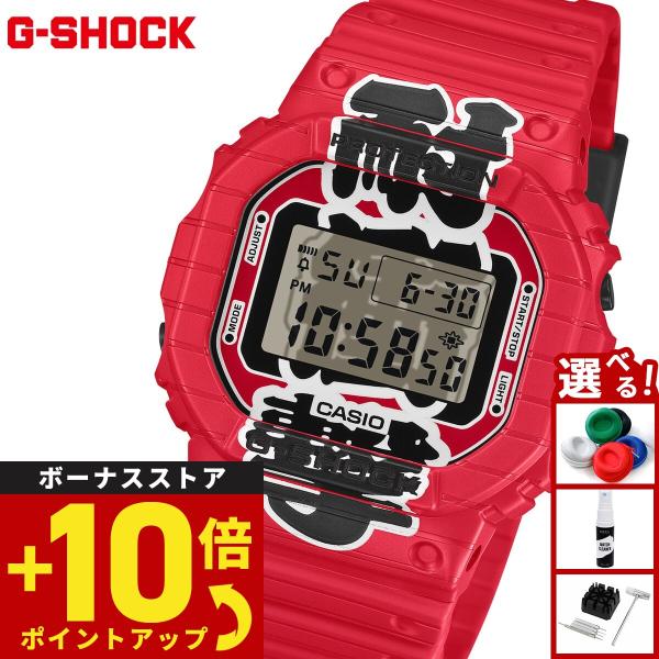 【Gショック G-SHOCK デジタル 腕時計 メンズ DW-5600AKA-4JR 赤提灯 耐衝撃プリント ジーショック 1983年の発売以来、飽くなき強さを求めて進化を続けるタフネスウオッチG-SHOCKから、日本の酒場文化を象徴する「...