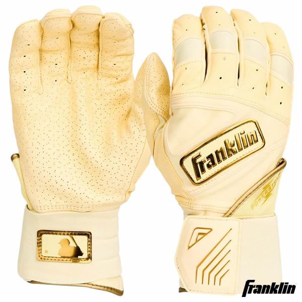 MLBやNPBのプロ選手も愛用するフランクリンのバッティング手袋。Powerstrap Infinite Series バッティンググローブは、MLBプロ選手との共同開発によって作られており、Pittard's Pro Trainer Ca...