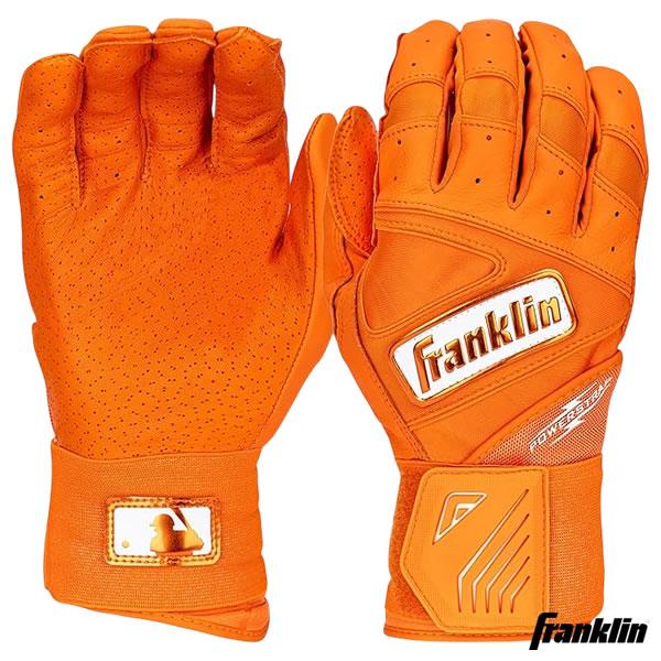 MLBやNPBのプロ選手も愛用するフランクリンのバッティング手袋。Powerstrap Infinite Series バッティンググローブは、MLBプロ選手との共同開発によって作られており、Pittard's Pro Trainer Ca...