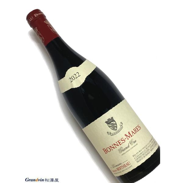 Domaine Francois Bertheau Bonnes Mares Grand Cru赤ワイン　750ml[ＡＯＣ］ボンヌ マール　特級畑味わいが深く、力強さが感じられる、ボンヌ マールの下部に広がるテール ルージュの典型的テロワ...