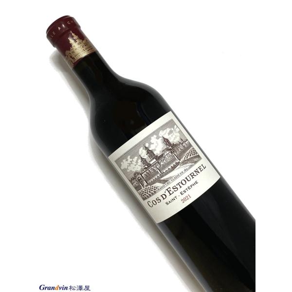 Chateau Cos d'Estournel赤ワイン　750ml　20周年記念ボトル[ＡＯＣ］サンテステフ　第２級[評　価］93+点The 2021 Cos d'Estournel is one of the denser, more m...