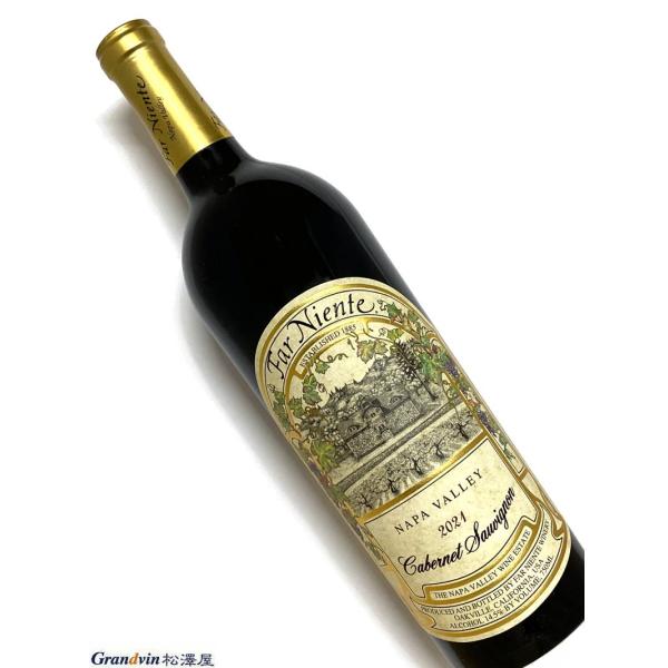 Far Niente Cabernet Sauvignon Napa Valley赤ワイン　750ml[産　地］アメリカ カリフォルニア[評　価］92点Generous scents of ripe cherries emerge on t...