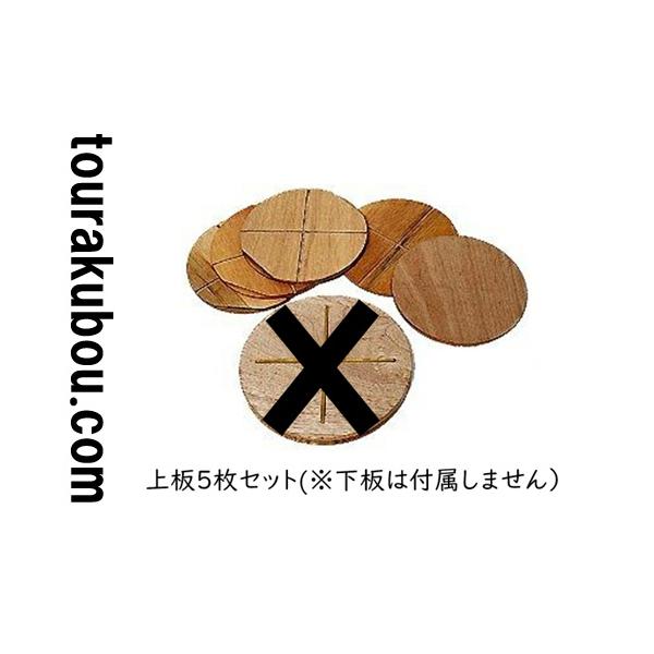 作品の移動がラクにできます。□材質・・・合板製□セット内容上板5枚・・・φ300