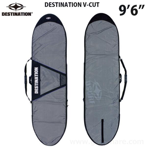 ■特徴5mmのプロテクションパッドを使用した日常用ボードケース。DSURF人気の継続モデル。V字状のポケット内側にはウェットスーツ着替え用の簡易シートが装着。size 9'6″ Case size 305×67cm