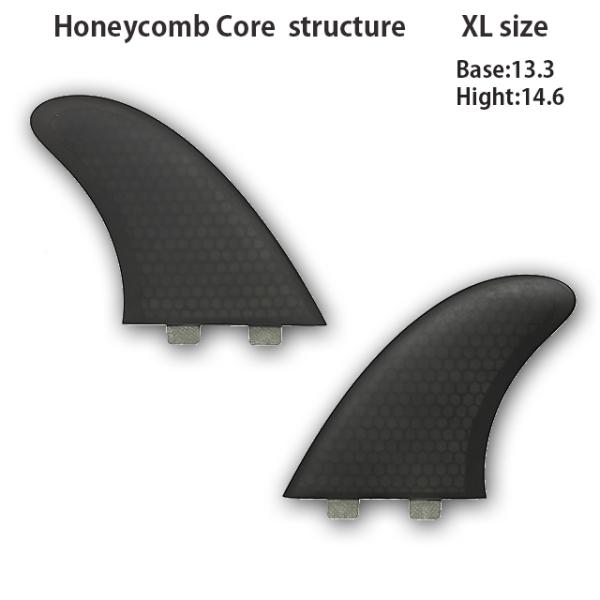 FCS1用　 パフォーマンスツイン　XLsizeハニカム コア　クリアスモーク【SIZE】Base::133mmHight: 146mm