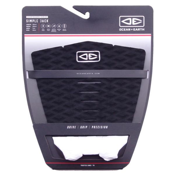 OCEAN&amp;EARTH　「SIMPLE JACK」3PCS@3PIECELENGTH:305mmWIDTH:300mmARCH:7mmKICK HEIGHT:25mmカラー　ブラックxホワイト