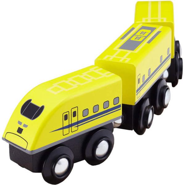 グランパパの木製レールセットで走行可能な日本の鉄道車両です。お子様が握りやすい丸みを帯びた形は触れると木のぬくもりを感じられます。でもよく見ると本物の列車そっくりなこだわりがつまっていますので鉄道好きさんにも納得のクオリティ。電車が大好きな...