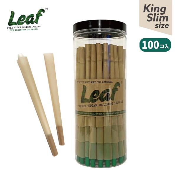 フィルター付きで、詰めるだけですぐに使えるプレロールタイプ。高品質ペーパーの産地で知られるスペイン産のアンブリーチ(無漂白)ペーパーです。スローバーニングで、雑味なくタバコ本来の味を楽しめます。【商品詳細】サイズ：キングサイズスリム110m...