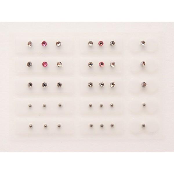 ピンセットをご使用ください。密集したツボでもテープが重なることなく、3ポイント同時に貼れる3連型。耳の凹凸やフチの部分にピタッとフィットするひょうたん型！2種類がセットになったお得なテープ。商品の素材は、安心・安全、天然のゴムを使用した肌に...