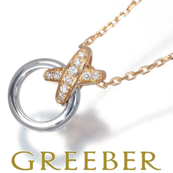 ダイヤモンド ネックレス k18WG/PG - nimfomane.com