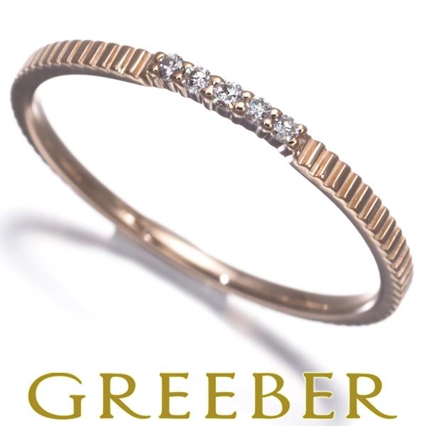 エテ リング ダイヤ ダイヤモンド 0.03ct 5P 9号 K10PG 指輪 BLJ/GENJ