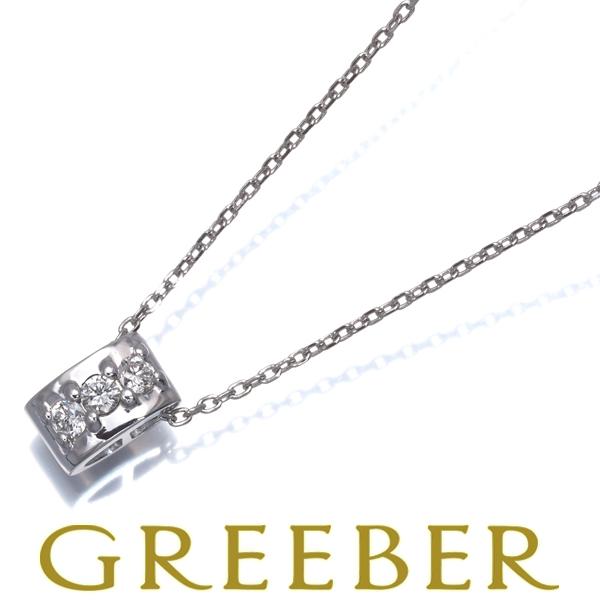 ダイヤ ダイヤモンド 0.11ct ネックレス Pt850 GENJ