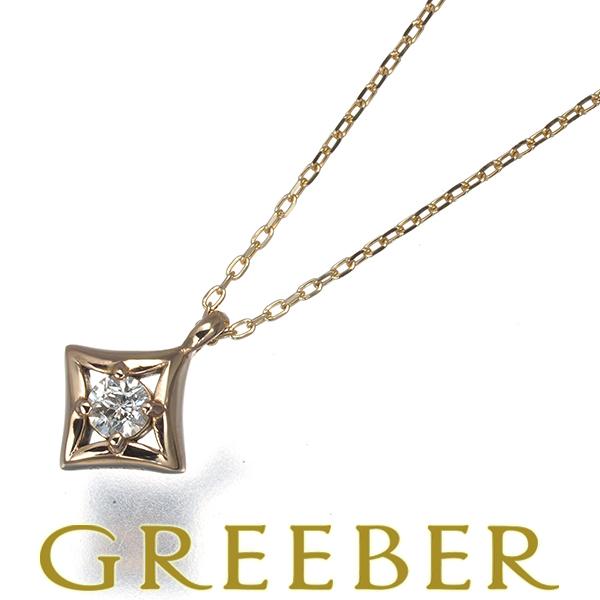 フェスタリア ネックレス ダイヤ ダイヤモンド 0.054ct Wish Upon A Star 一粒 スクエア K10YG BLJ/GENJ/その他のブランド