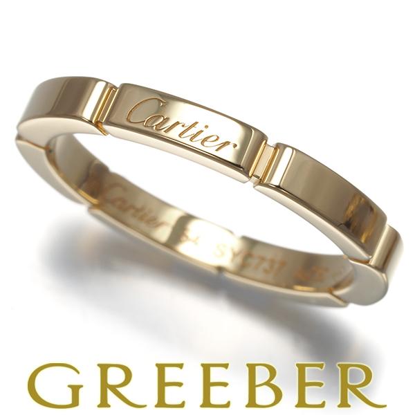 カルティエ リング マイヨンパンテール 54号 K18YG 指輪 BLJ